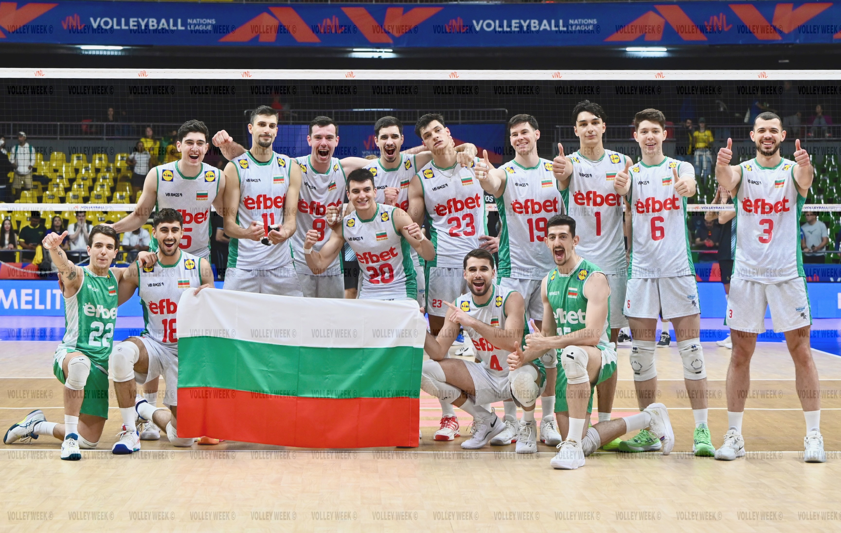 VNL 2026: Japan, Slovenia, Brazil, Bulgaria, USA and Italy with wins ...